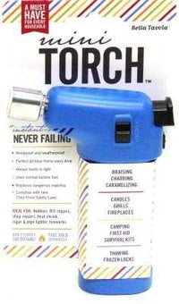 Blue Mini Butane Torch - Kitchen & Company